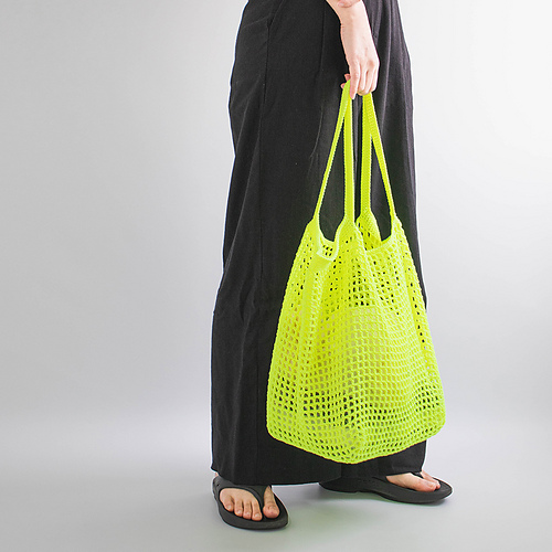 Ravelry: Olio Beach Net Bag pattern by Yana Park