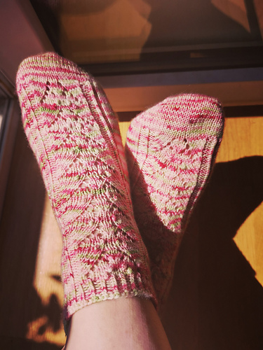 Ravelry: Lily socks pattern by Sophie Vuong