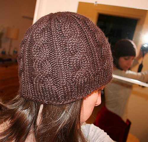 Ravelry: Cable Knit Cap pattern by Louise Pyle