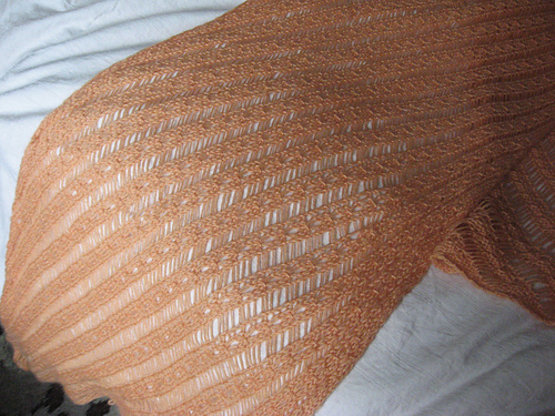 Ravelry: Coin Lace Stole pattern by Shui Kuen Kozinski