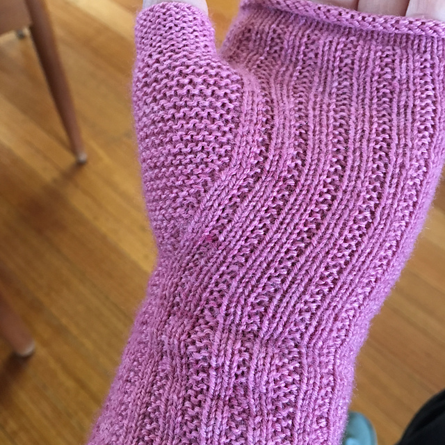 Ravelry: yarncycle's raspberry thunder (stash yarn and beads)