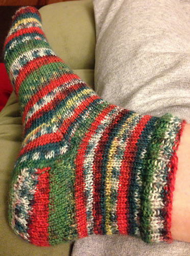 Ravelry: Easy Magic Loop Sock pattern by Courtney Aten