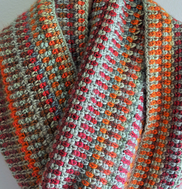 Ravelry: yarnma's Linen Stitch Scarf