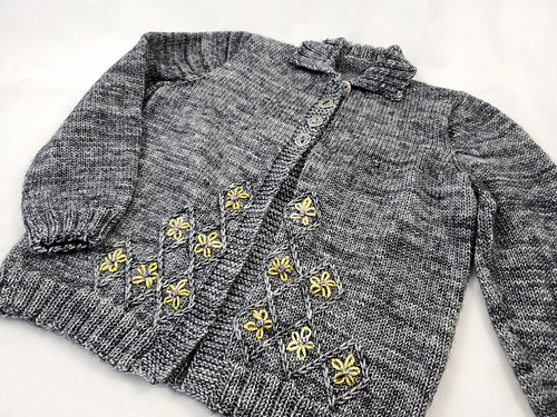 Ravelry: Vintage Diamonds Cardigan pattern by Catherine Harrison
