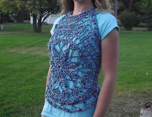 Ravelry: Doily Top Cover Up pattern by Gu'Chet