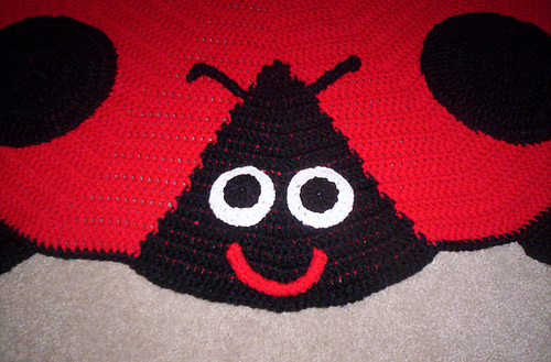 Ravelry: yarnorgy's Ladybug Baby Afghan