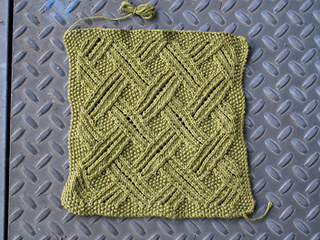 Ravelry: yarnover's Wa(r)shcloth/Swatch