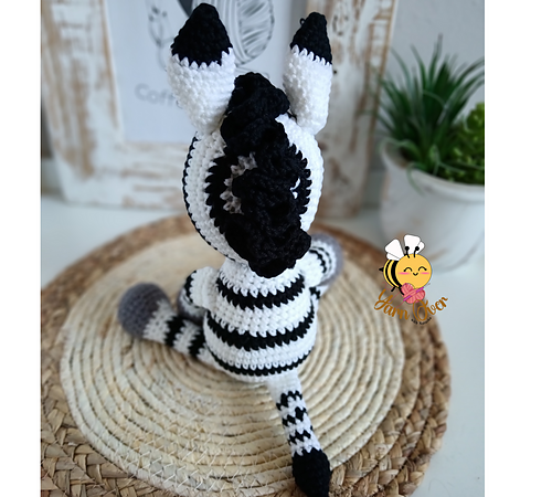 Ravelry: zooko the zebra pattern by Yarn over with Natasha Smuts