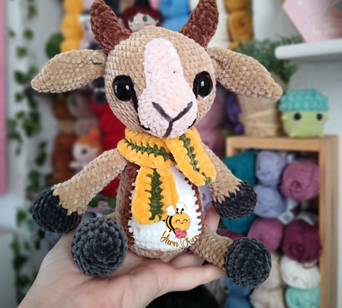 Ravelry: The gazelle amigurumi pattern by Yarn over with Natasha Smuts