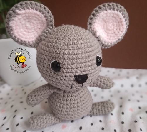 Ravelry: binky mouse amigurumi pattern by Yarn over with Natasha Smuts