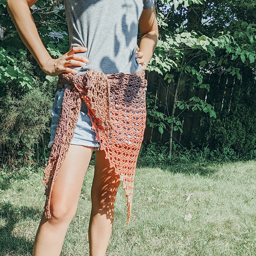 Ravelry: Lace Harbor Sarong pattern by Michelle Prester