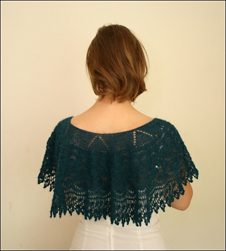 Ravelry: A Harebell Fichu pattern by Jane Sowerby
