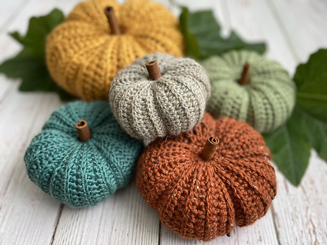 Ravelry: Crocheted Pumpkin Patch pattern by Brenda K. B. Anderson