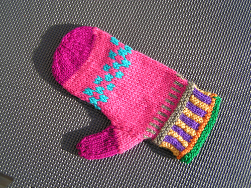 Ravelry: Color Me Warm Mittens pattern by Colleen Brooks