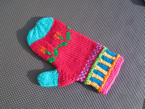 Ravelry: Color Me Warm Mittens pattern by Colleen Brooks