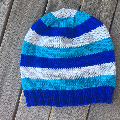 Ravelry: Newborn Baby Striped Hat pattern by Megan Tischner