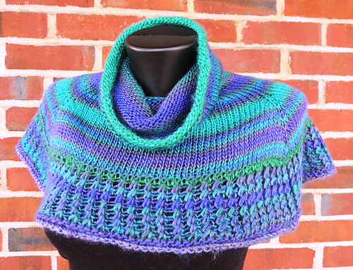 Ravelry: Soft Shoulder Cowl / Shawl pattern by Kris Basta - Kriskrafter ...