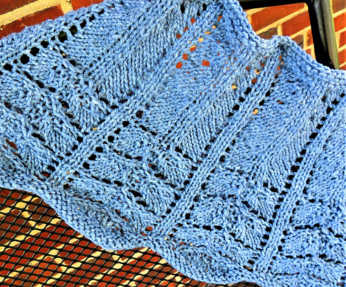 Ravelry: Faded Denim Lace pattern by YaYa Lovestoknit