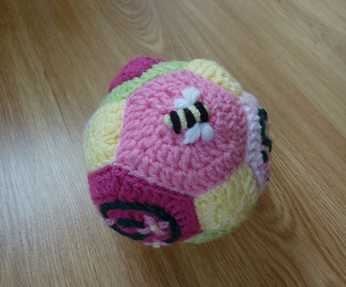 Ravelry: Patchwork Ball pattern by Janet McMahon