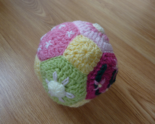 Ravelry: Patchwork Ball pattern by Janet McMahon