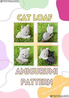 Ravelry: Cat Loaf Amigurumi pattern by Alexis Prieto
