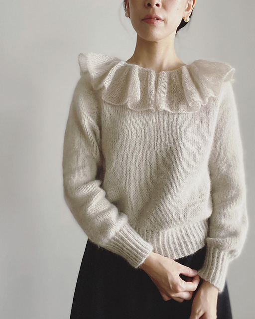 Ravelry: Tuile Sweater / Tuile Sweater no collar edition pattern by ...