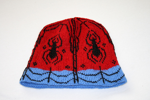 Ravelry: Spiderman hat pattern by Jóhanna Ásgríms