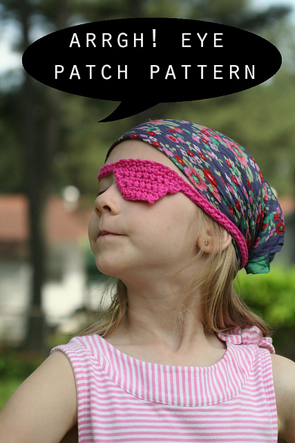 Ravelry: Pirate Eye Patch pattern by Rebekah Desloge
