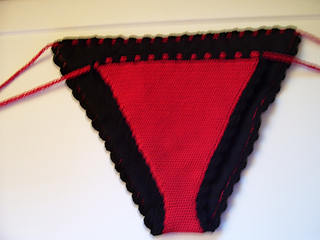 Ravelry: The Little Red Bikini pattern by Sandi Hagan