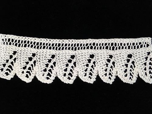 Ravelry: 1890 Aussie Leaf Edging pattern by Vicki Monthei