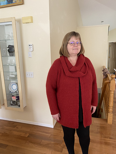 Ravelry: 007 Cowl Cardigan pattern by Lisa Richardson