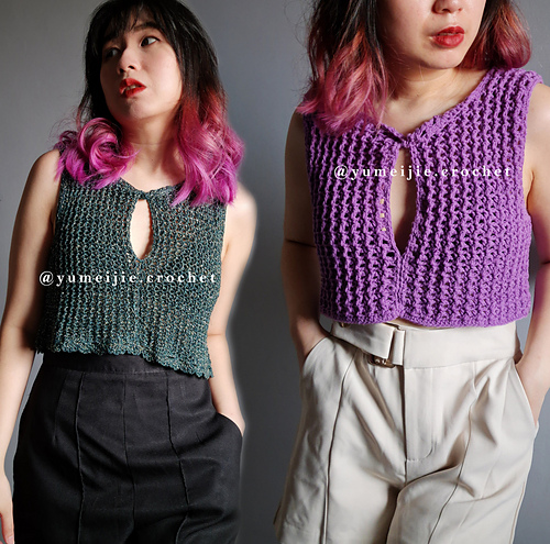 Ravelry: vara top pattern by Ruanjie Yumeijie