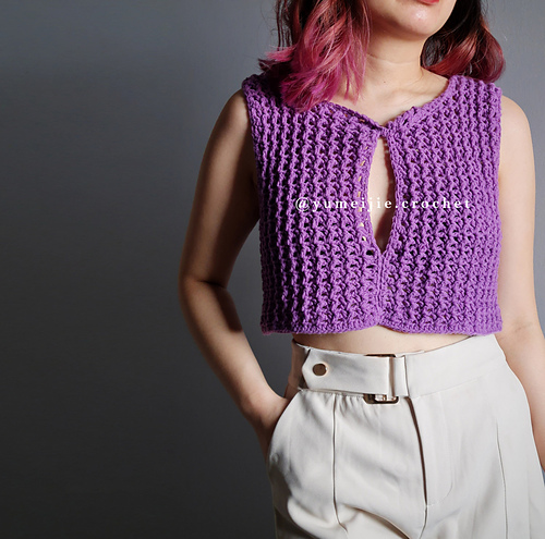 Ravelry: vara top pattern by Ruanjie Yumeijie
