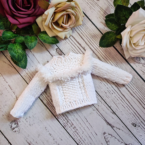 Ravelry: Mya sweater for Barbie doll pattern by Elena Canon