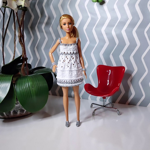 Ravelry: Romy dress Barbie doll pattern by Elena Canon