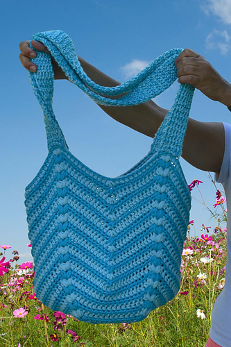 Ravelry: The Carryall Tote Bag pattern by Maggie Haskell