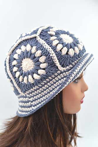 Ravelry: Sunburst Bucket Hat pattern by Maggie Haskell