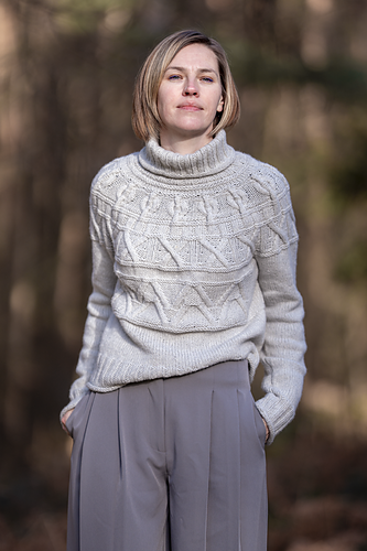 Ravelry: Undertone Sweater pattern by Zanete Knits