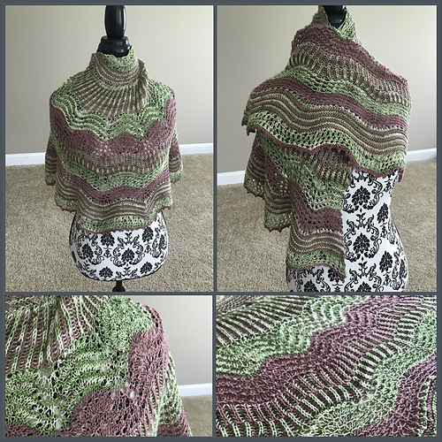 Ravelry: Roll With It Shawl pattern by Handmade By Zan Designs