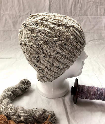 Ravelry: Nicely Twisted Hat pattern by Handmade By Zan Designs
