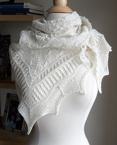 Ravelry: Mirabelle Texture Sampler Shawl pattern by Zehava Jacobs