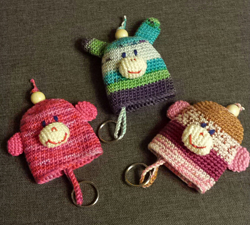 Ravelry: Crochet Pattern Key Cover Monkey sock pattern by Nui Ernik