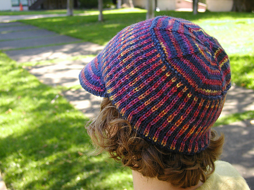Ravelry: Auntie Gravity Hat pattern by Jen Gall