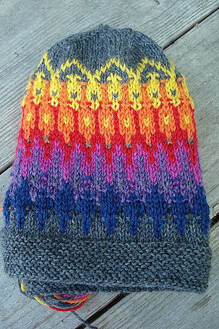 Ravelry: Northern Lights Bohus Hat pattern by Sidna Farley