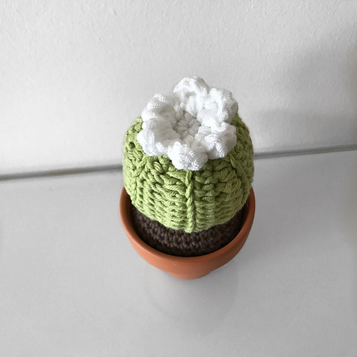 Ravelry: Mini Round Barrel Cactus pattern by Zoe Bartley