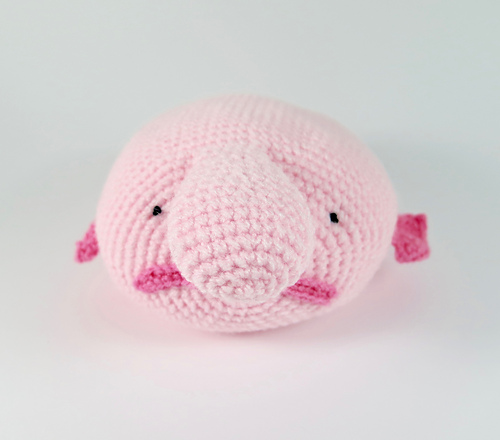 Ravelry: Bertha the Blobfish pattern by Zoe Garland