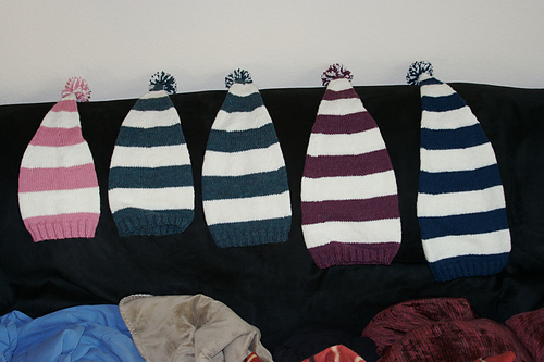Ravelry: Striped Stocking Caps pattern by Sara Lucas and Allison Isaacs