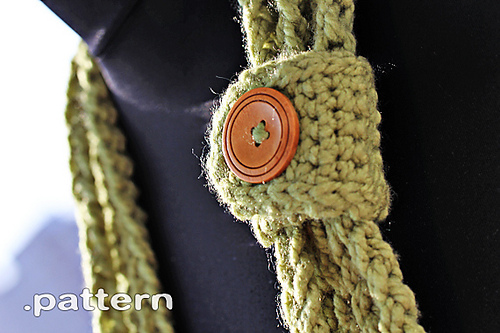 Ravelry: Crochet Chain Scarf pattern by zoom yummy