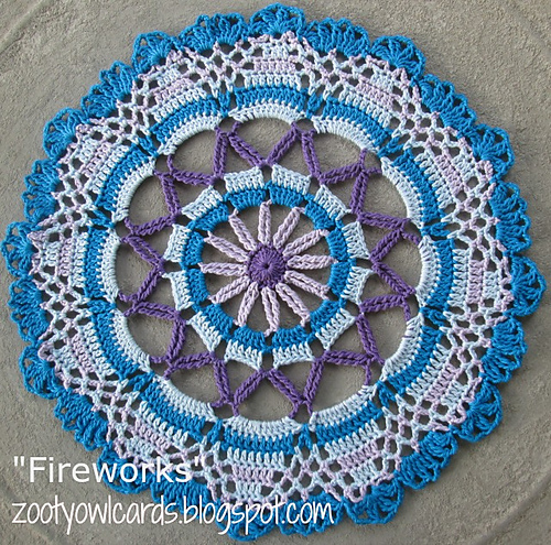 Ravelry: Fireworks Mandala pattern by zelna olivier
