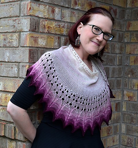 Ravelry: A Shawl for Ann pattern by Susanna IC